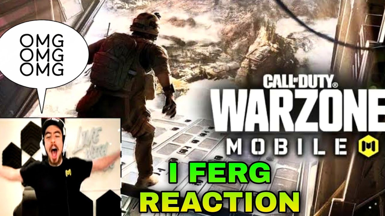 I FERG REACTION ON WARZONE MOBILE TRAILER - YouTube