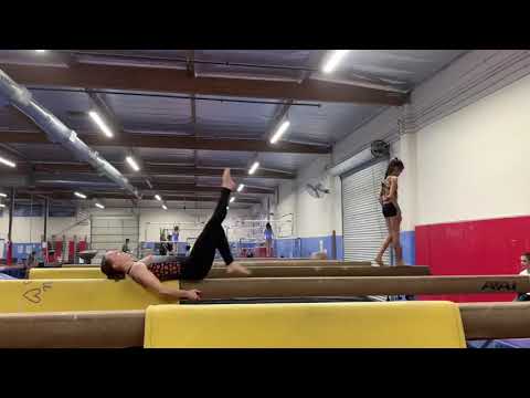 Ali Lowe- full beam routine - YouTube