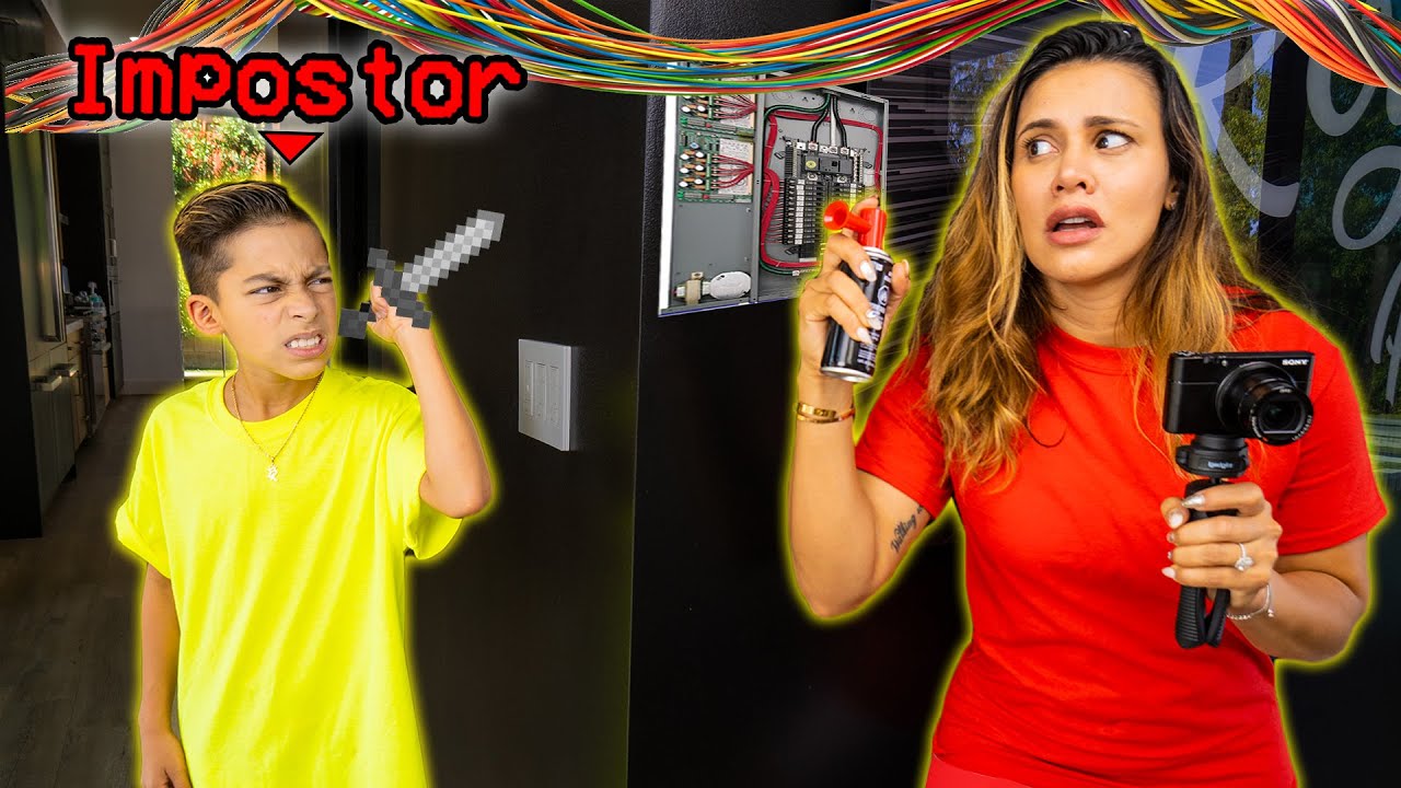 AMONG US But in REAL LIFE Part 2! (IQ imposter 9,999%) | The Royalty ...