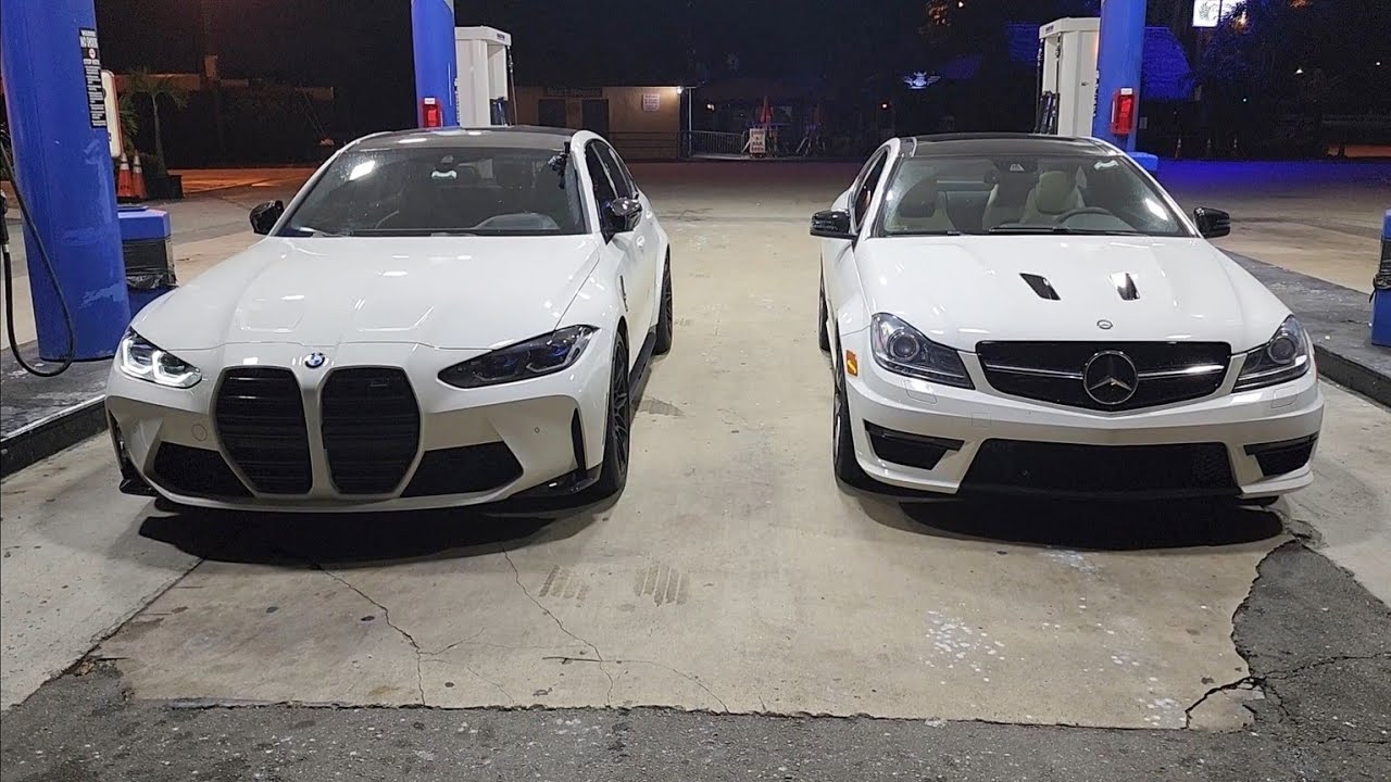 2021 BMW M3 Competition vs 2015 Mercedes C63 AMG 507 Edition Bolt Ons ...