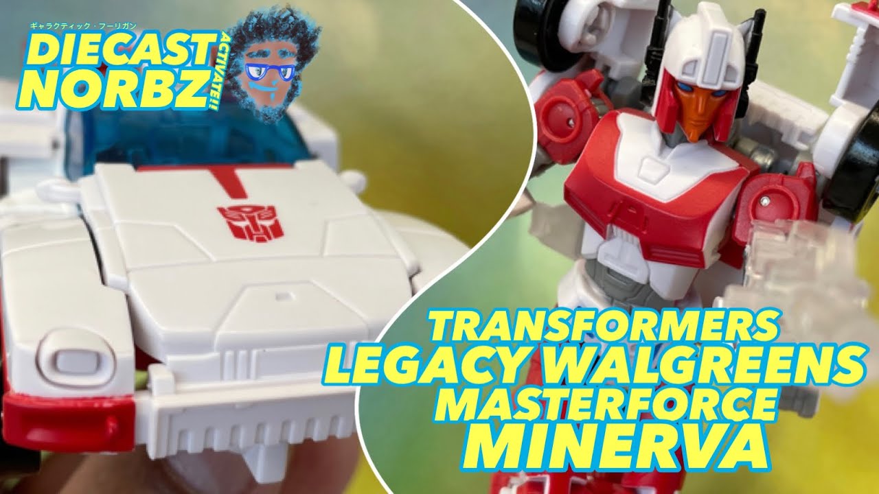 TRANSFORMERS LEGACY WALGREENS EXCLUSIVE MINERVA - YouTube