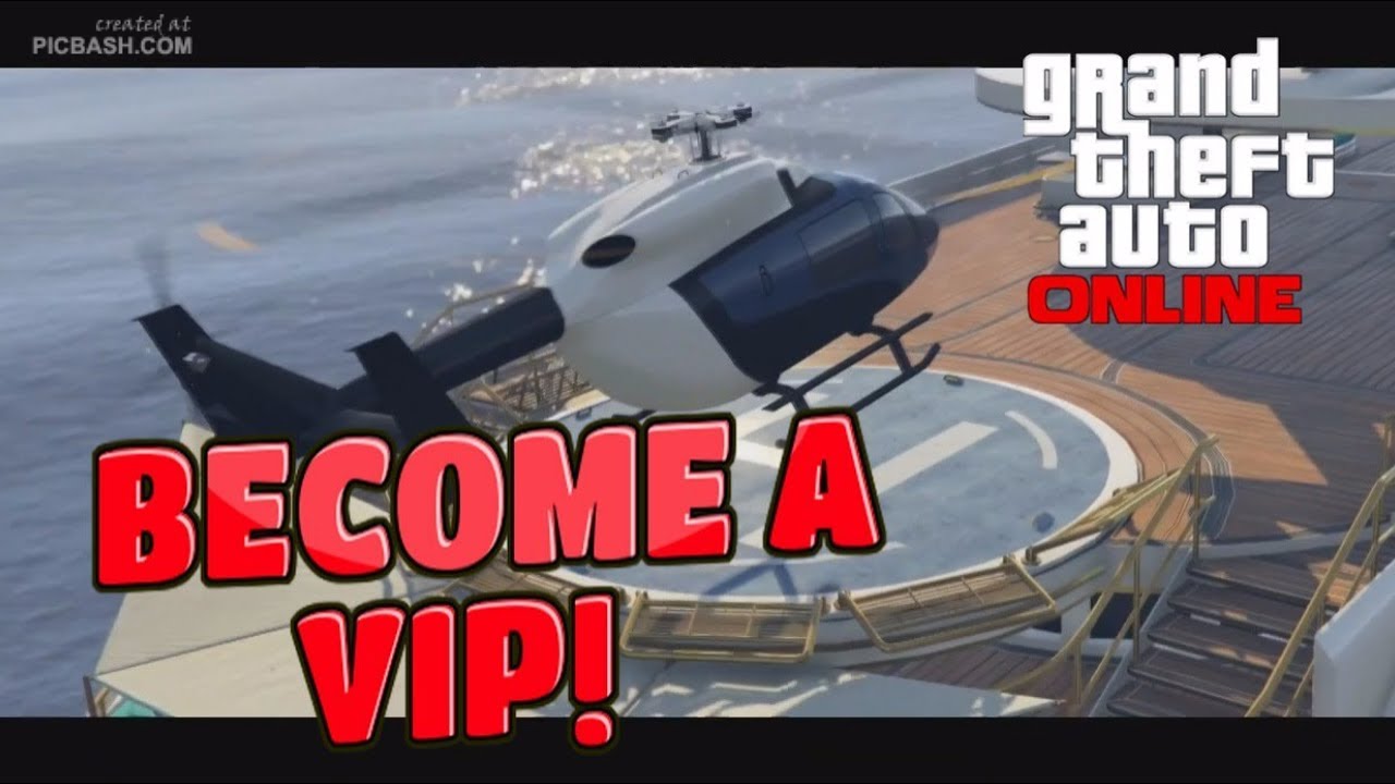 HOW TO BECOME A VIP IN GTA 5!! (GTA V ONLINE) - YouTube