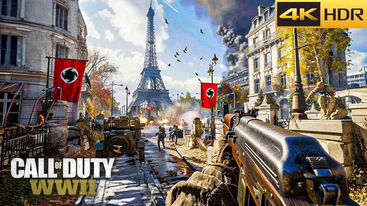 Attack On Hitler's Army In Paris | Ultra Realistic Graphics [4K 60FPS ...