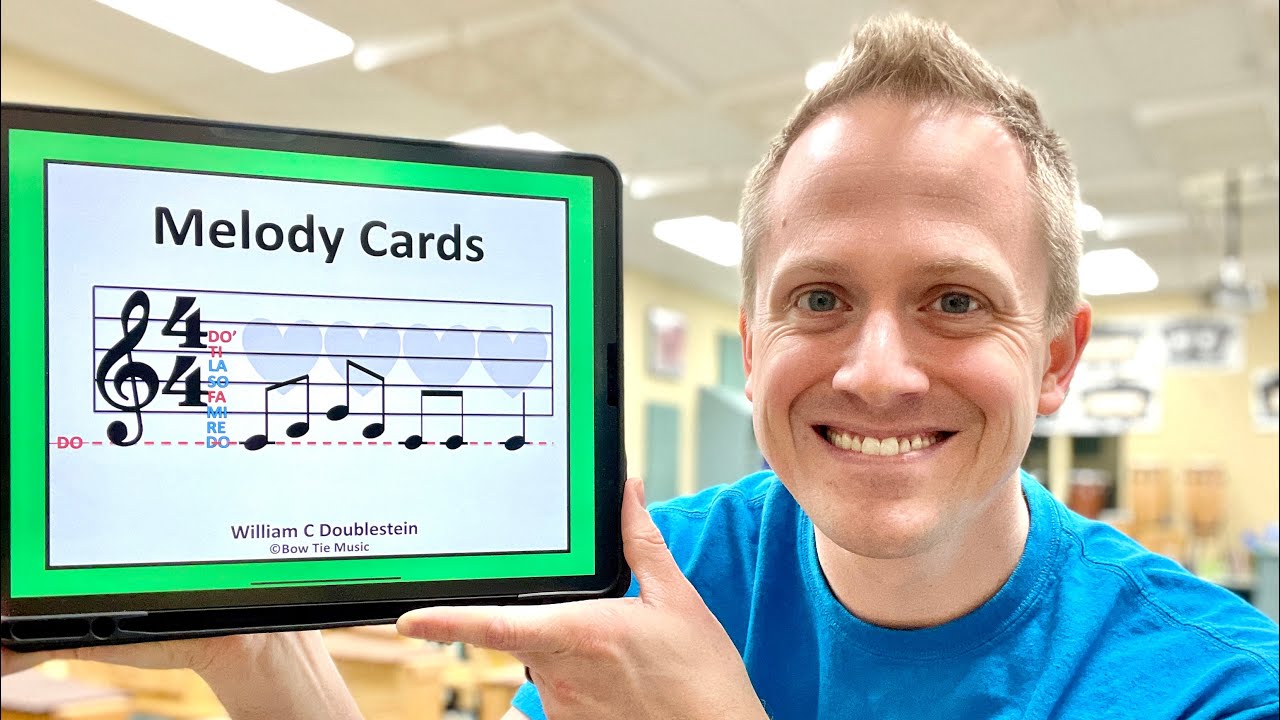Melody Cards- TPT Lesson Teaching Kids to Read Music using Solfege Hand ...
