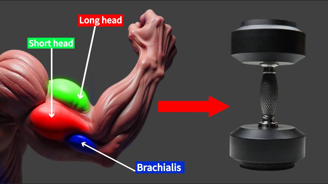 8 Effective Dumbbell Biceps Exercises to Growing Biceps Naturally - YouTube