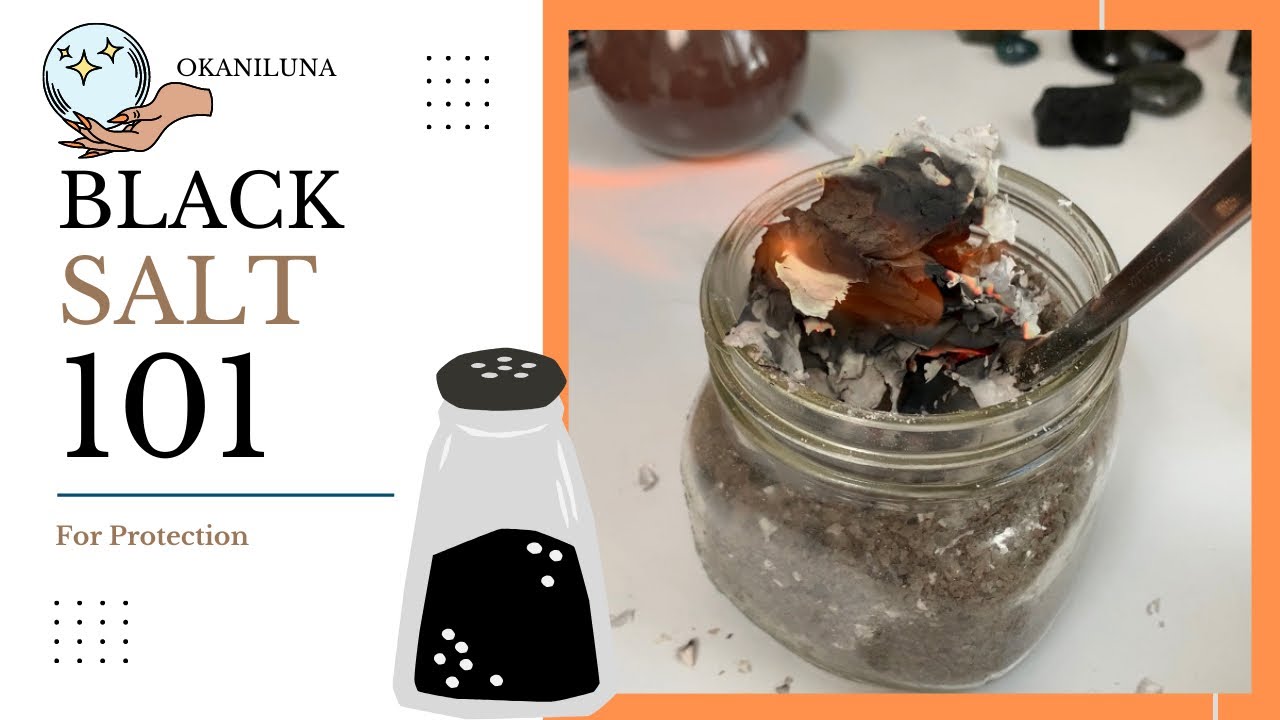 BLACK SALT RECIPE | 🤌🏽 | For Protection | DOLLAR TREE SPELL - YouTube