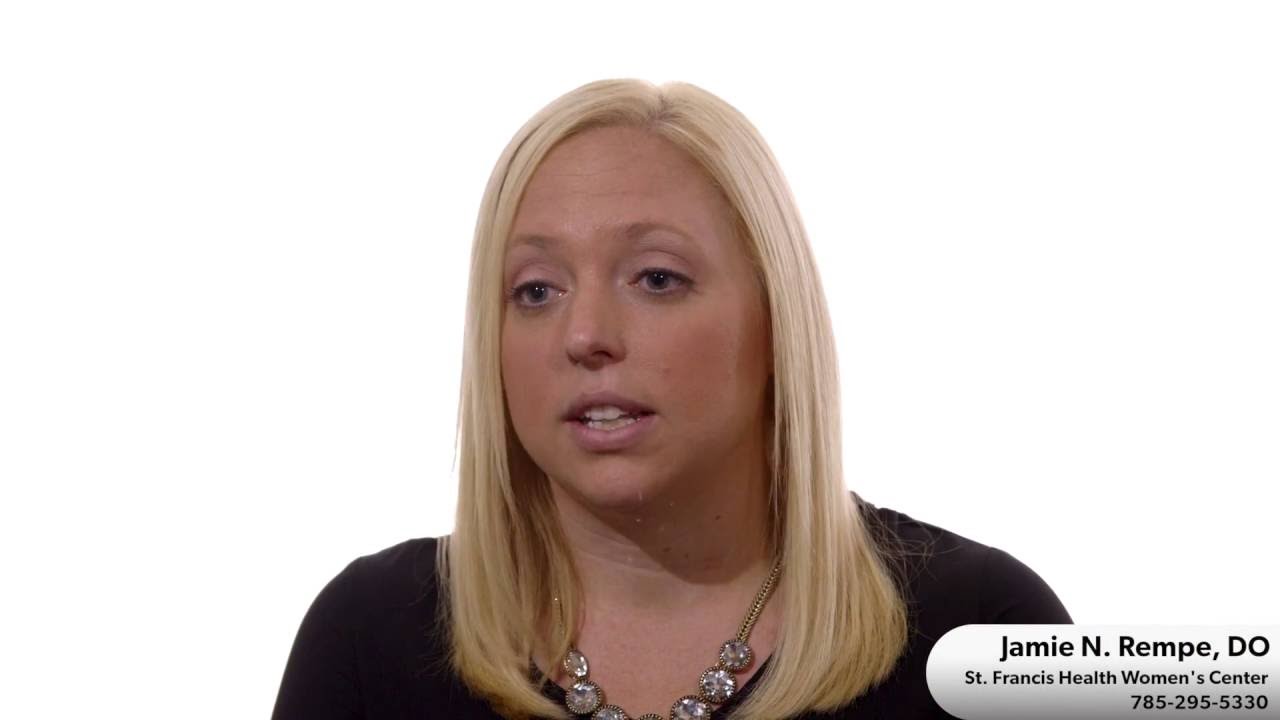 Jamie Rempe, DO - St Francis Womens Center - YouTube