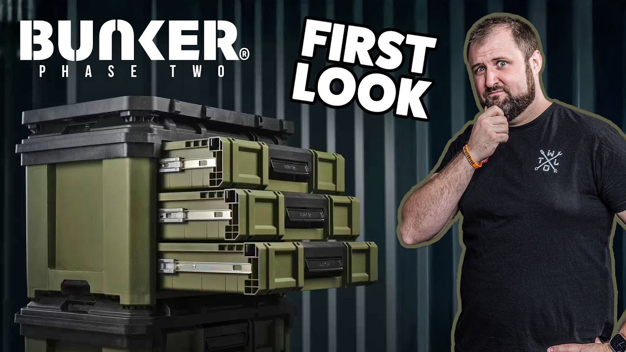 FIRST LOOK at Bunker Loadup NEW Toolbox Drawers | Draper Bunker Phase 2 ...