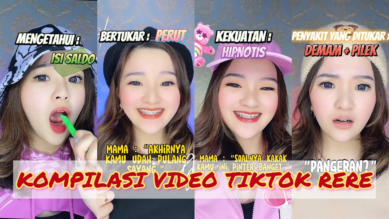 KOMPILASI VIDEO TIKTOK POV RERE - REGITAMASRI (APRIL) - YouTube