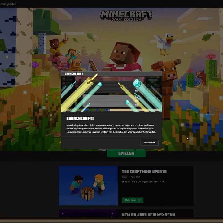 Minecraft BATTLE PASS im Launcher?! 🔸 Minecraft Aprilscherz 2025 🔸 Neostrics - YouTube