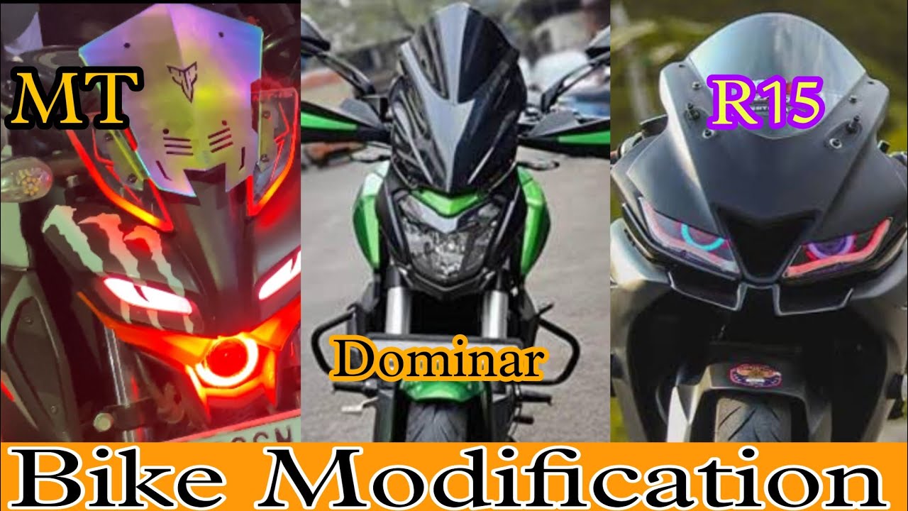 यहां होती है Bike Modify करोल बाग | Dominar Modify | R15 Modify | Yamaha MT Modify | Anish Lucky ...