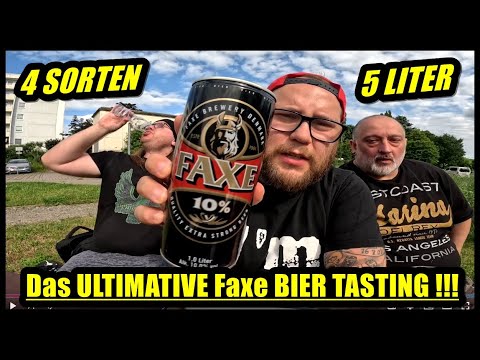 4 Sorten | 5 Liter | Das ULTIMATIVE Faxe BIER TASTING mit Hannes ...