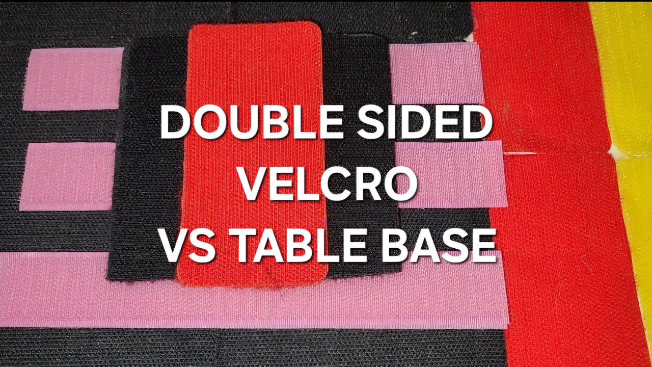 Velcro Crunch 1529 Double Sided Velcro 🆚️ Table Base REQUEST ...