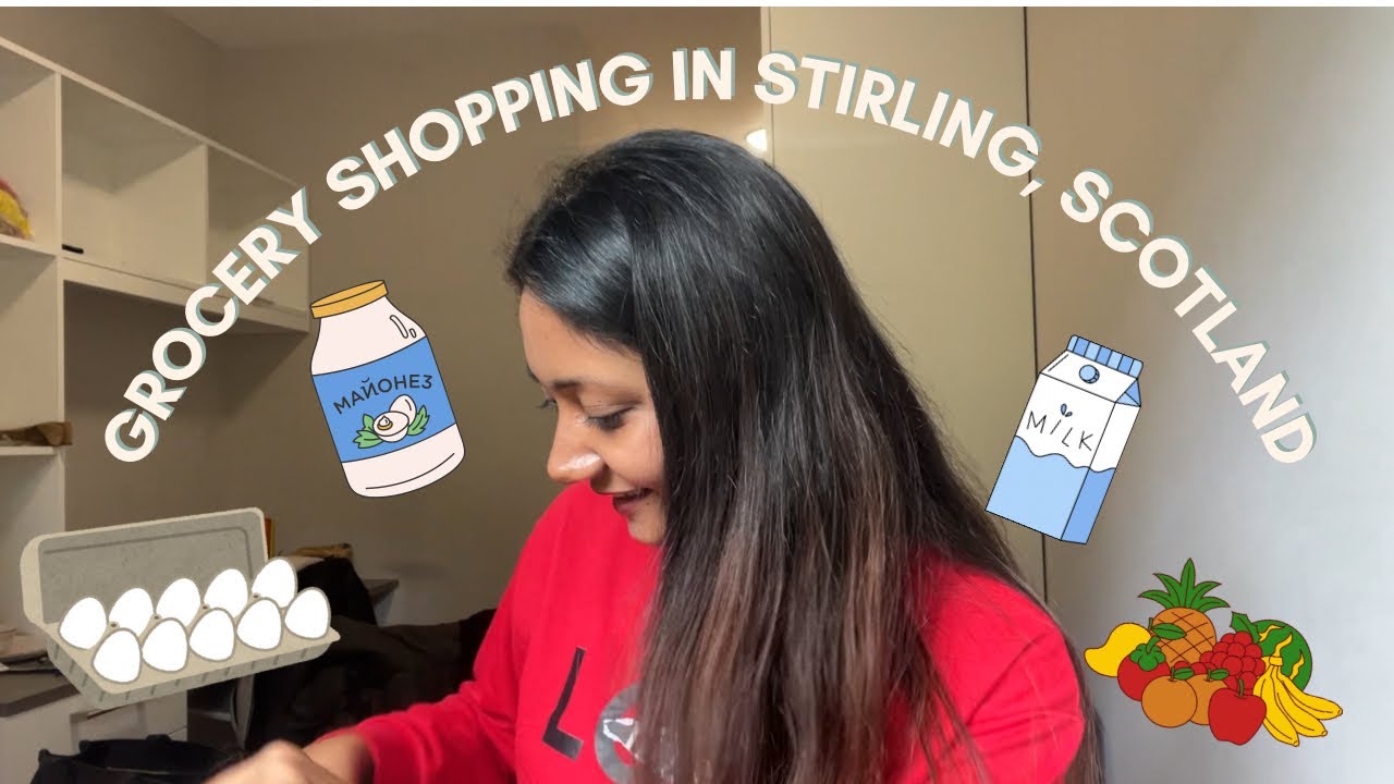 Grocery shopping in Stirling, Scotland🛒 - YouTube
