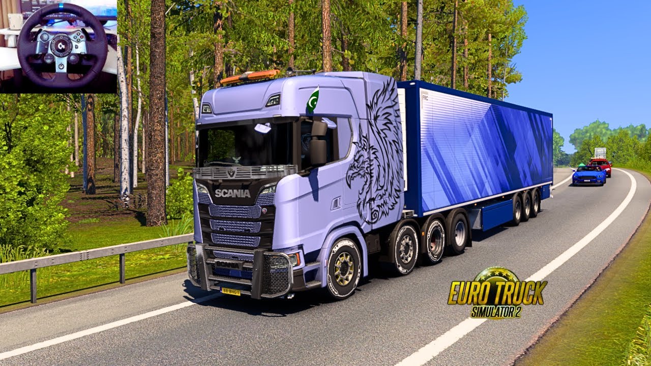 Euro Truck Simulator 2 | Realistic Truck Driving | Switzerland Driving ...