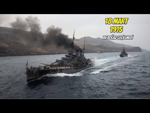 2.Bölüm: 18 Mart 1915 Bu Boğaz Donanmayla Geçilemedi