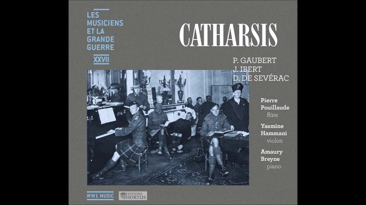 Gaubert Philippe - Sonate pour flûte et piano No 1 (1904, rev.1917): II ...