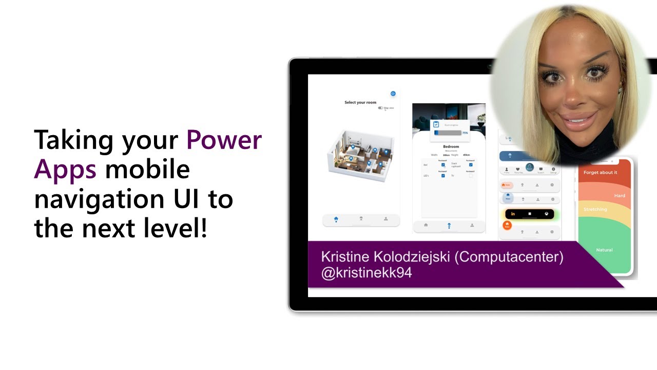 Taking your Power Apps mobile navigation UI to the next level! - YouTube