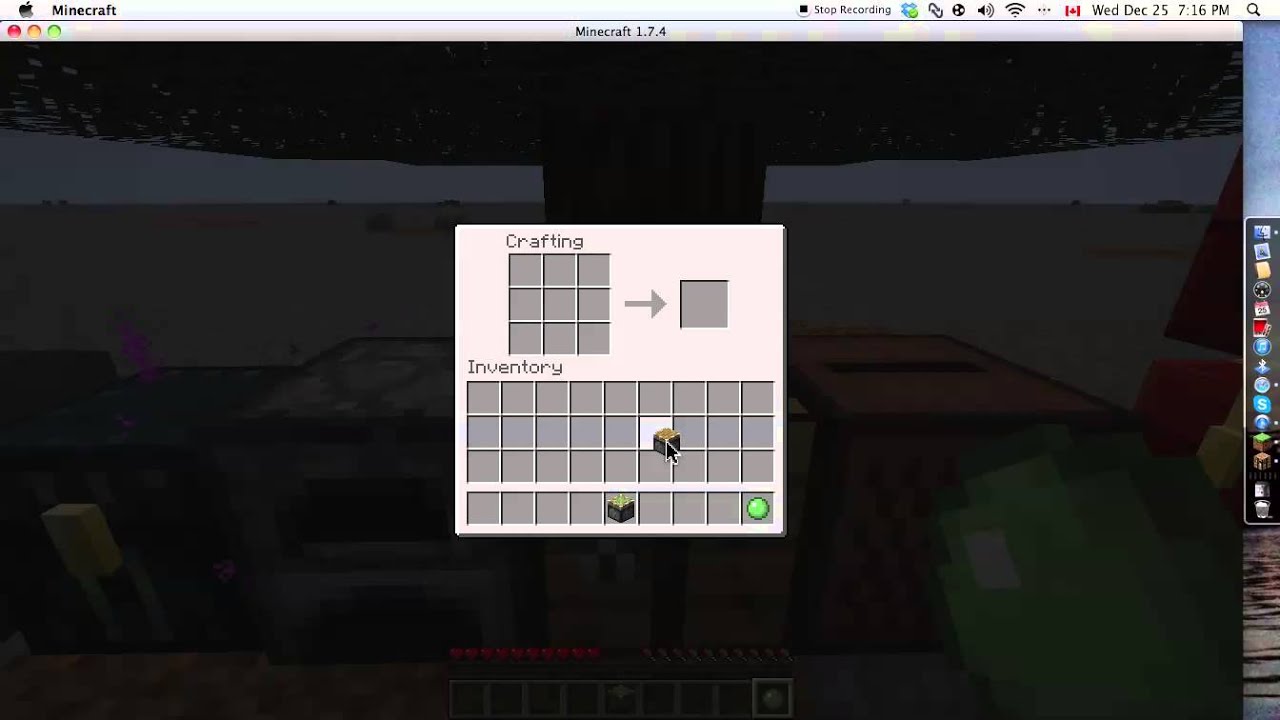 How to Craft | Piston, Sticky Piston and Slime Ball - YouTube