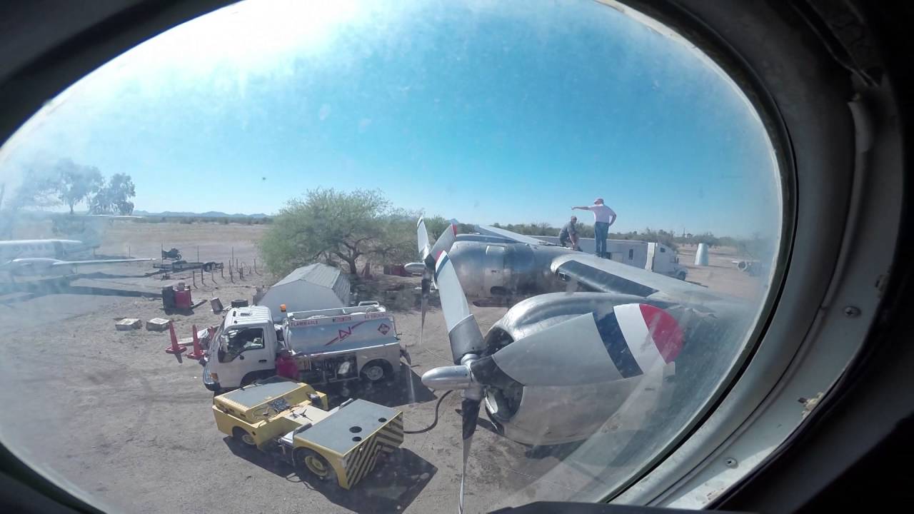 Columbine II Constellation Interior Original Air Force One - YouTube