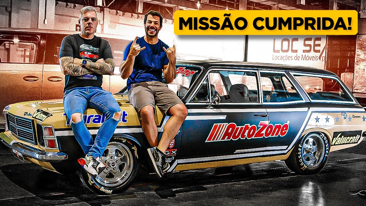 🚨O GRANDE DIA!🚨Revelamos o Projeto CARAVAN V8 com direito a ACELERO no ...