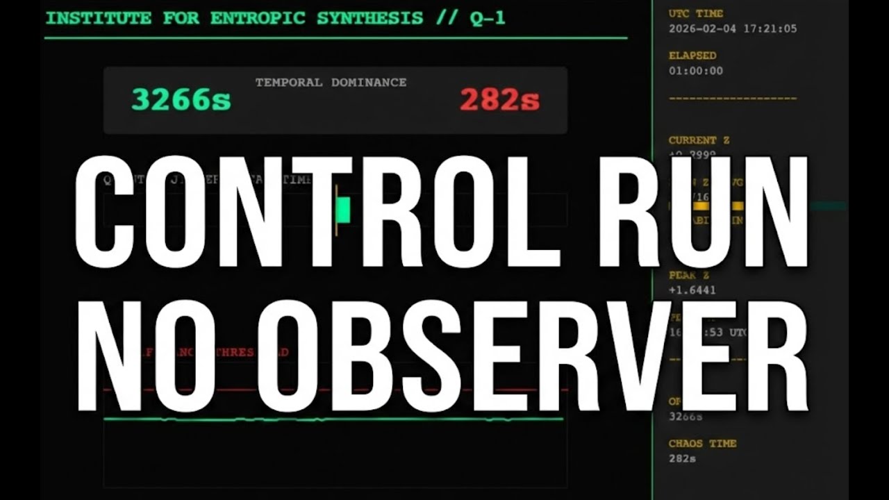 Q-1 System Log: Raw Hardware Baseline (Uncalibrated) - YouTube