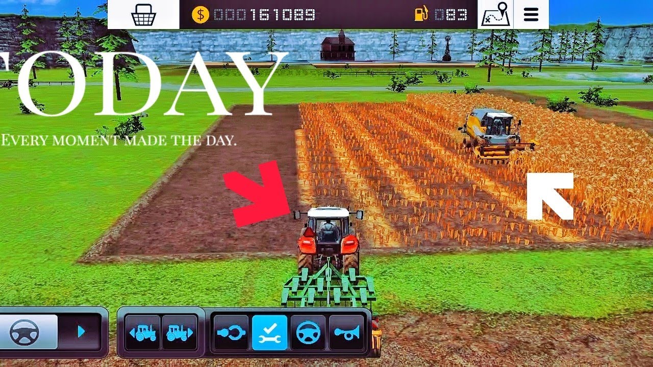 Fs 16 farming simulator 16 tractor vala game #tractor #gamingvideo122 # ...