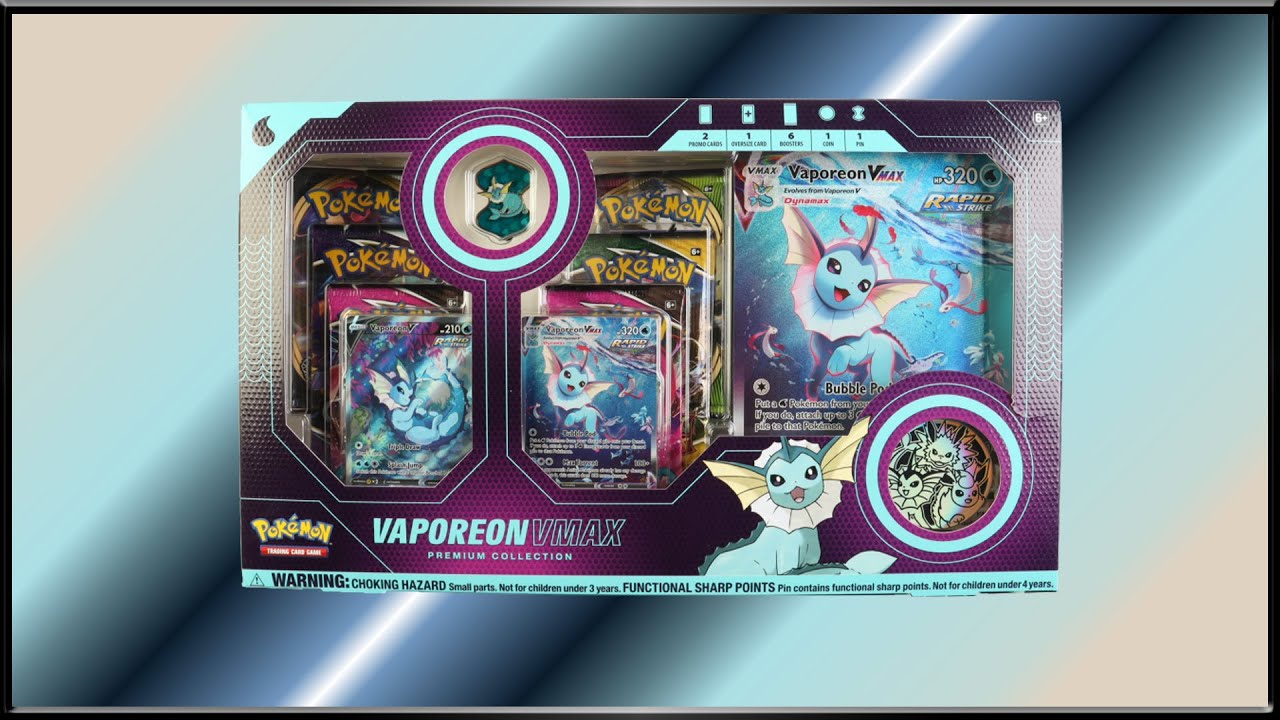 NO WAY! WE JUST FOUND THIS VAPOREON VMAX PREMIUM COLLECTION BOX OUT IN ...