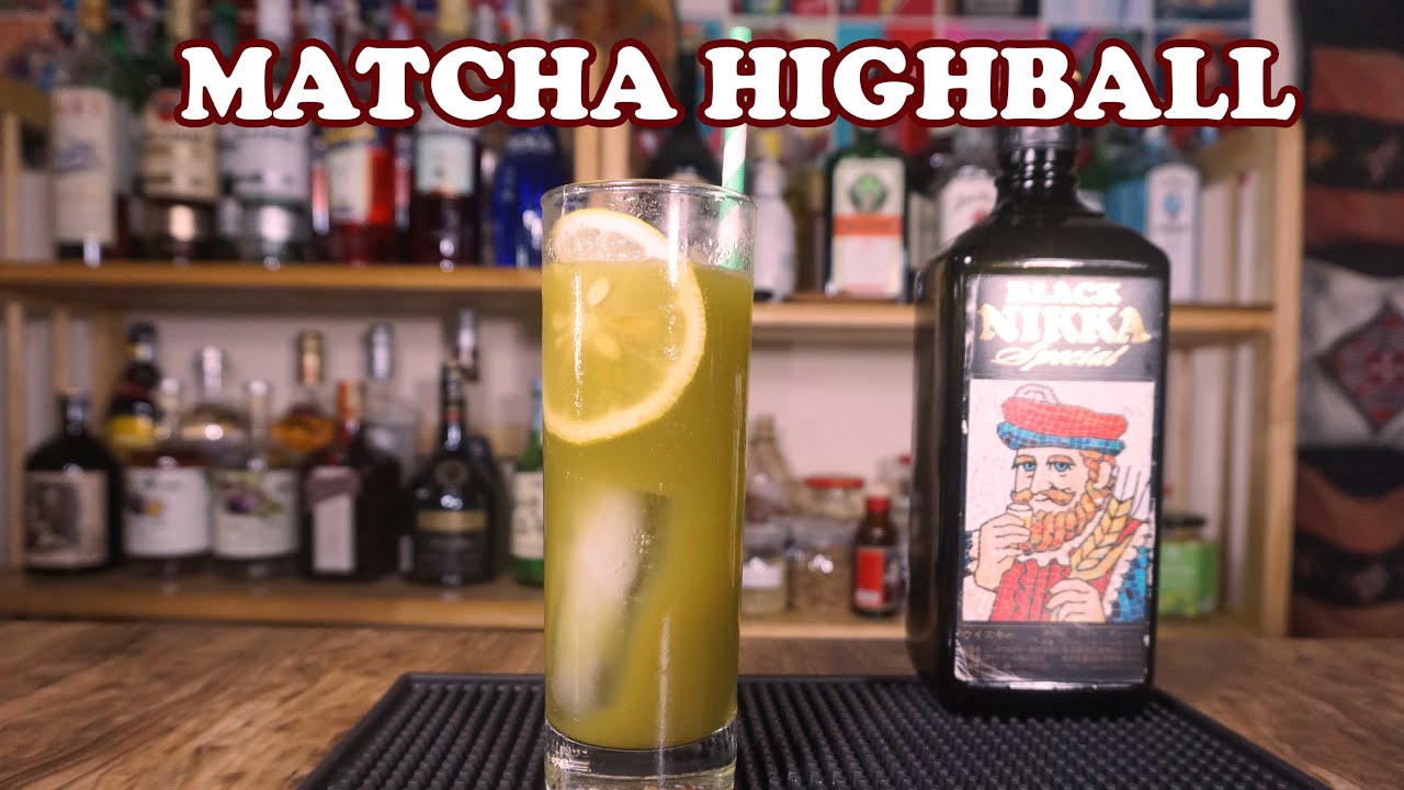 Matcha Highball Whisky - Cocktail trà xanh - YouTube