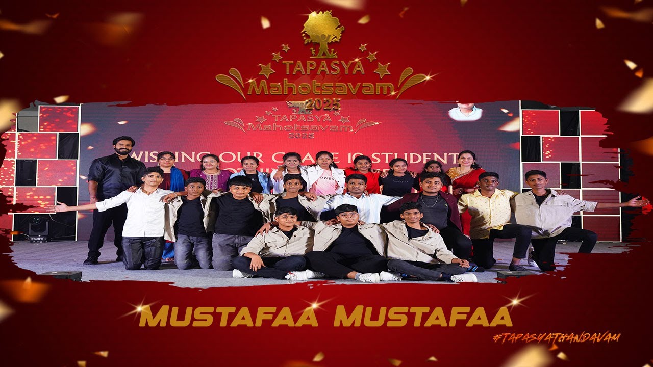 Grade 10 Mustafa Mustafa Dance performance by Dr. Basheer's TAPASYA ...