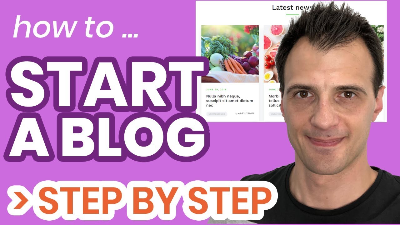 How To Start a Blog - YouTube
