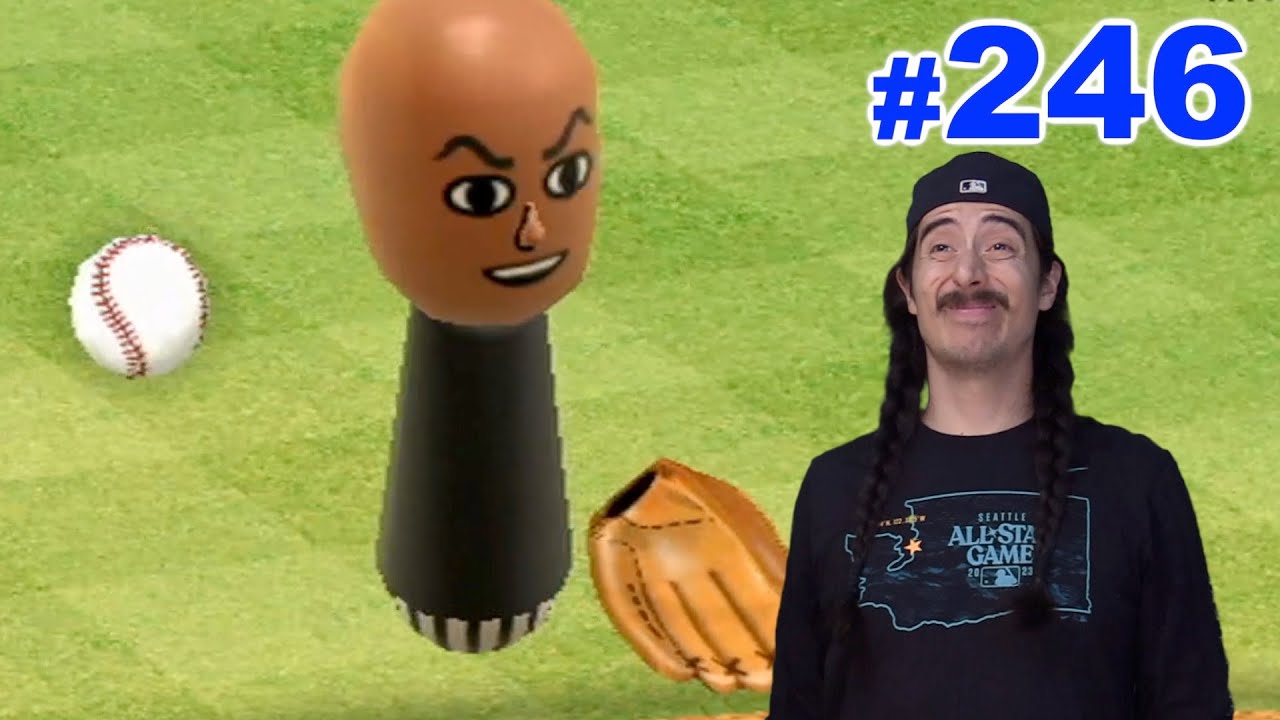 THE ROCK'S ROCKET ARM! | Wii Baseball #246 - YouTube