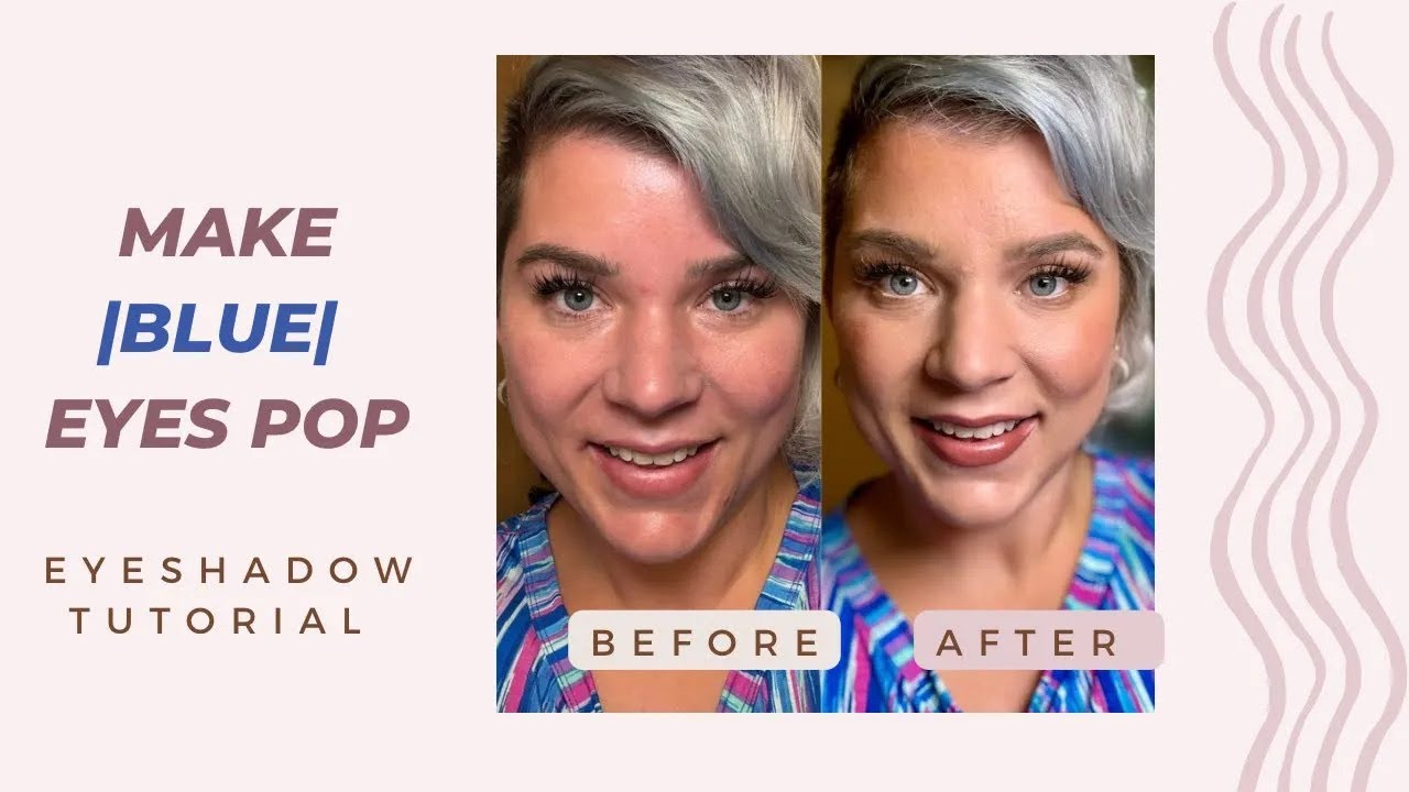 How to Make Blue Eyes Pop | Eyeshadow Tutorial by Beauty By Brittanie ...