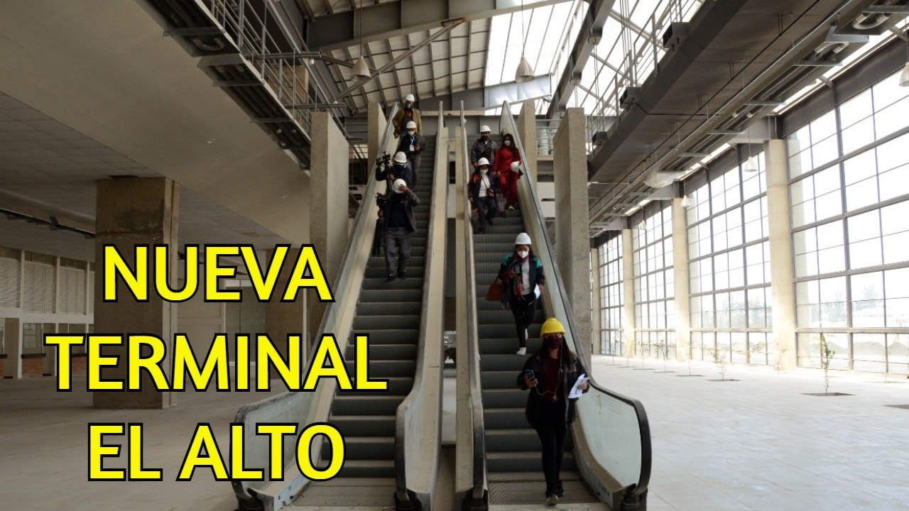 Inauguración TERMINAL METROPOLITANA DE EL ALTO 2021 - YouTube