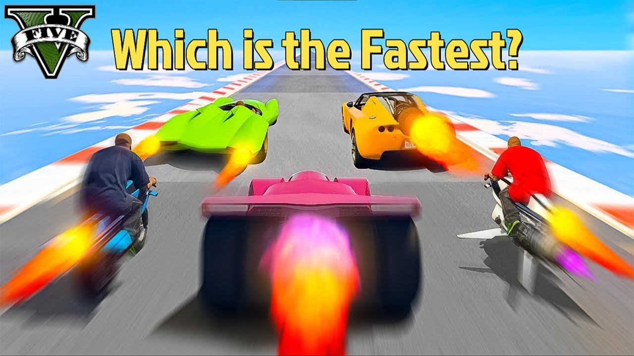 GTA 5 - Which Boosted Vehicle is the Fastest? - YouTube