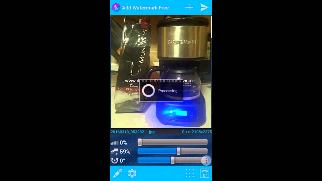 How To Watermark Your Pictures For Facebook and Twitter - YouTube