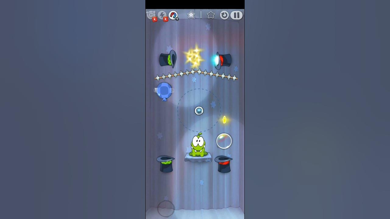Cut the Rope 1, Magic box, Level 17 - YouTube