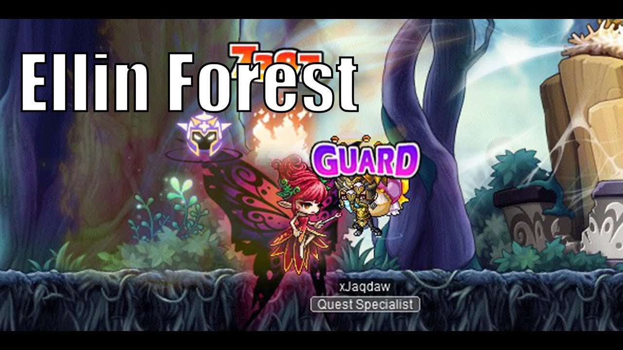MapleStory Playthrough | Ellin Forest 4 - YouTube