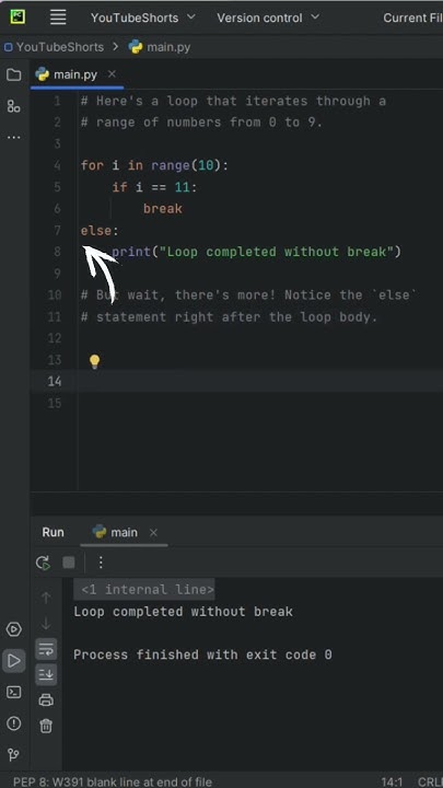 Using `else` in Python loops - YouTube