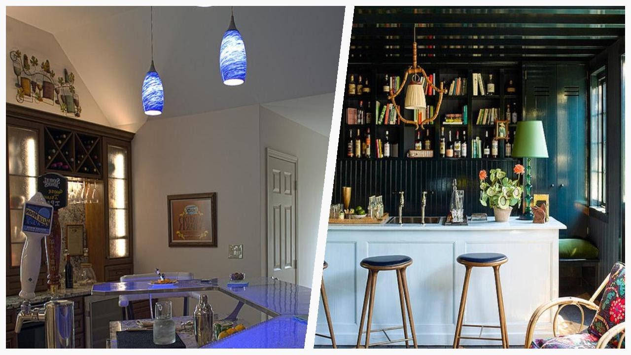 Debunking Myths: Mastering Home Bars with Blue Countertops | Designer ...