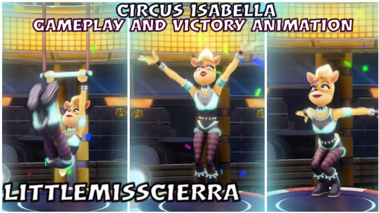 Crash Team Racing Nitro-Fueled Circus Isabella Gameplay and Victory ...