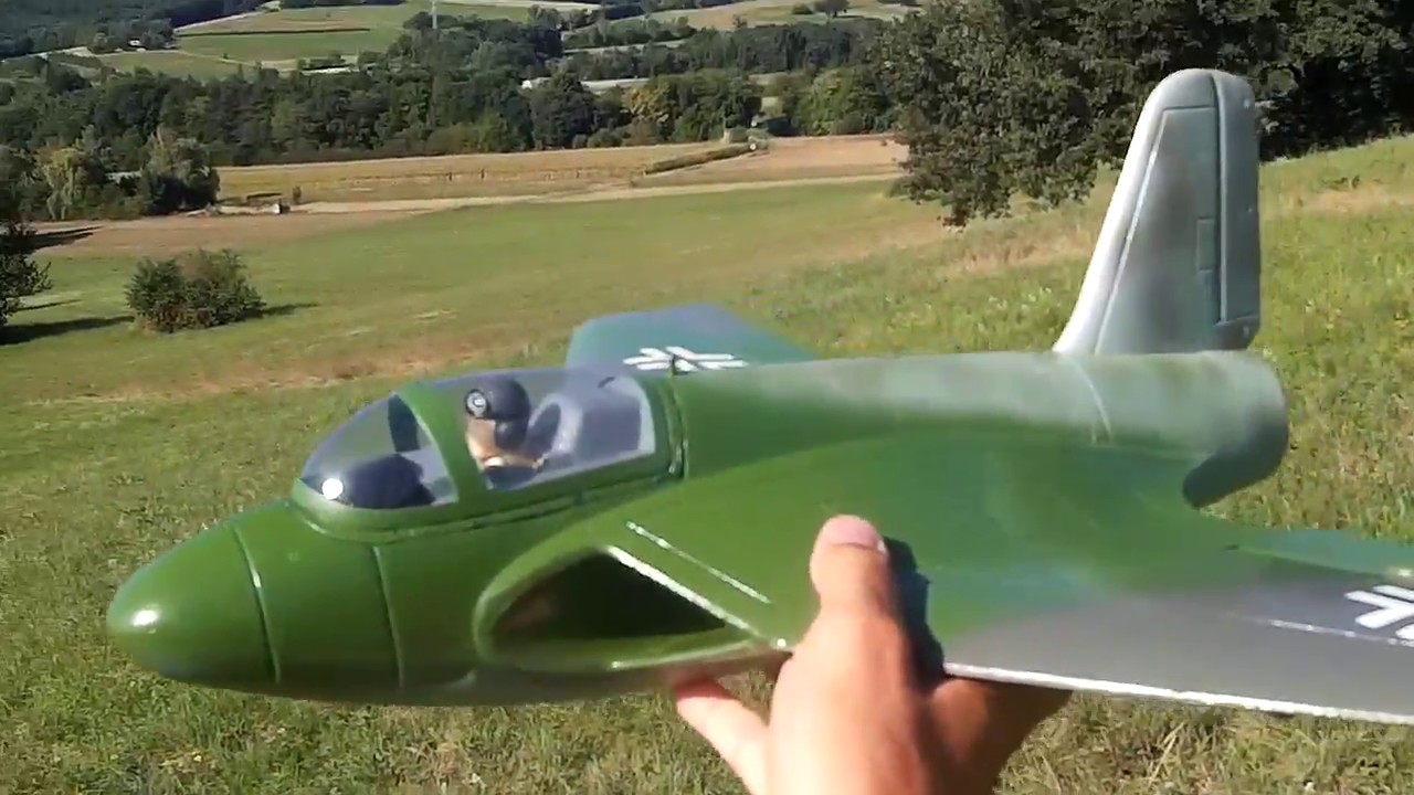 Lippisch p.15 FW 11-blade 64mm first flights - YouTube