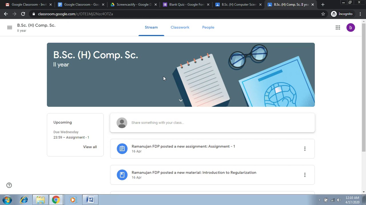 Google Classroom 9 - YouTube