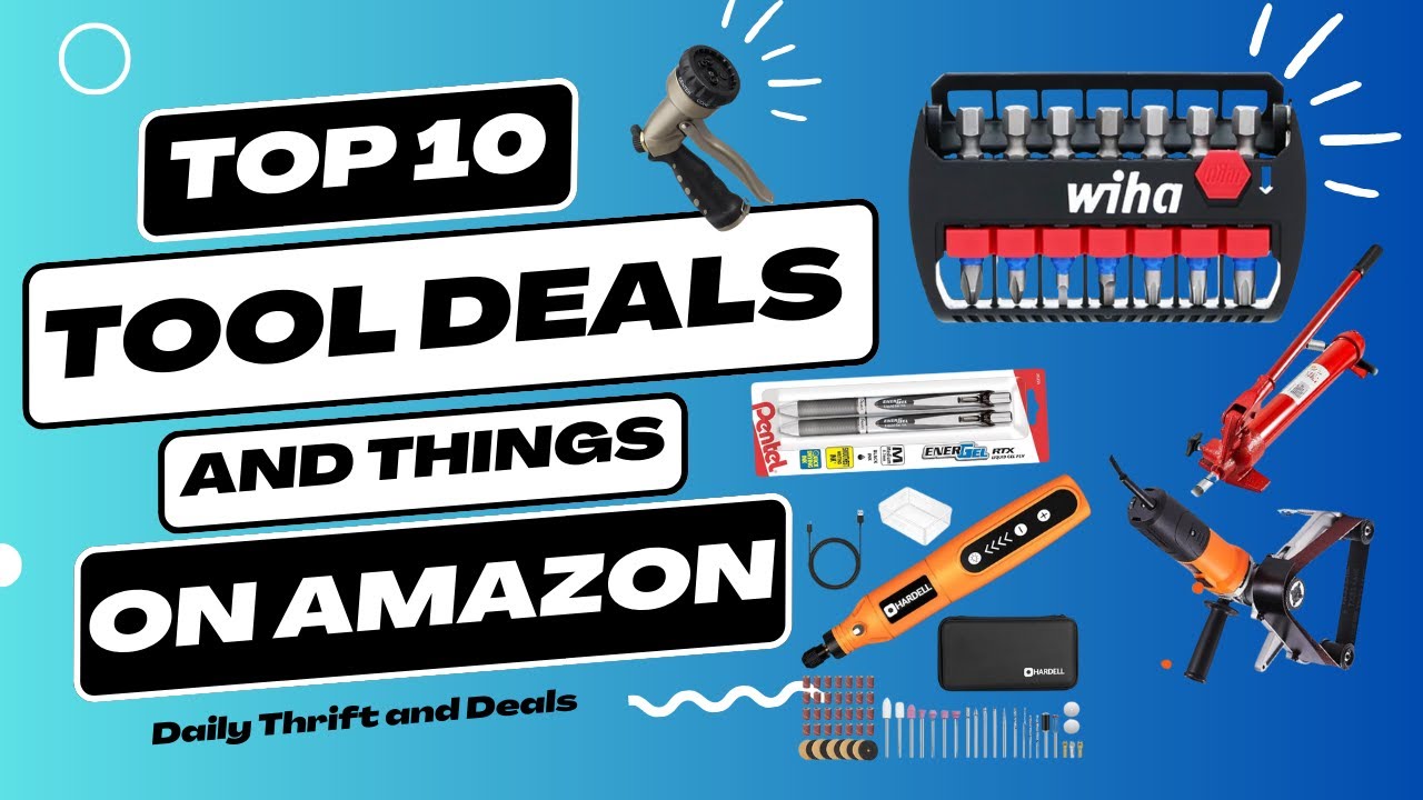 Top 10 Tool Deals and Other Deals on Amazon Unveiled! 😱🔧🔍 #tools # ...