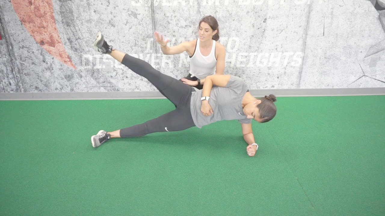 DLE Side Plank Leg Raise 1 - YouTube