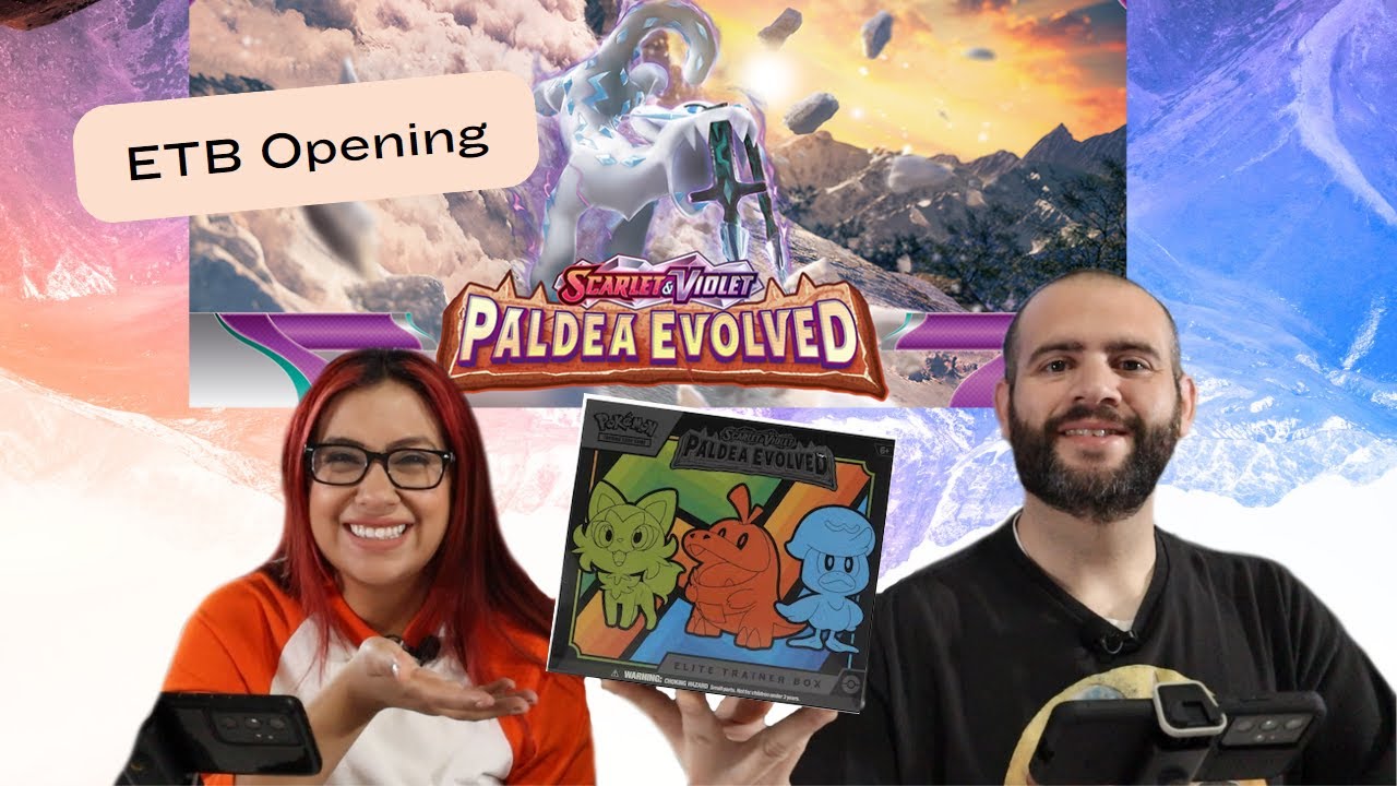 WELCOMING NEW PALDEA ADVENTURES | POKEMON TCG ELITE TRAINNER BOX ...
