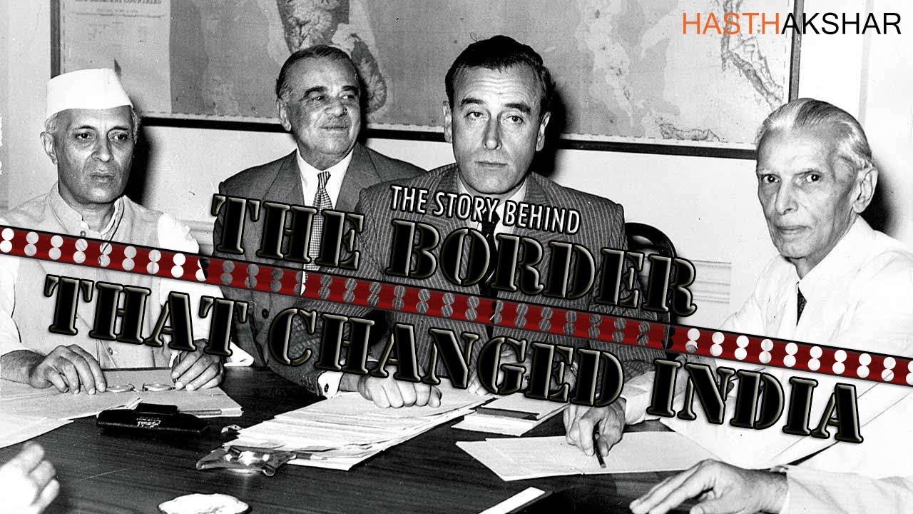 Story behind the border that changed India | Radcliffe line - YouTube