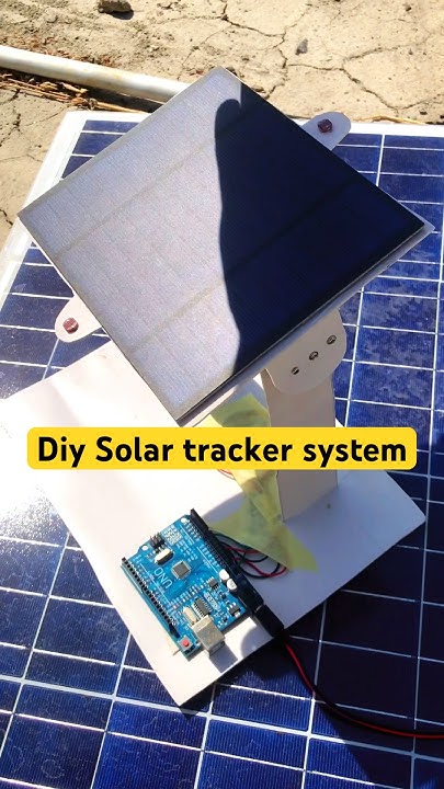 Diy 🔥 Solar Tracker System Shorts Arduino Youtube