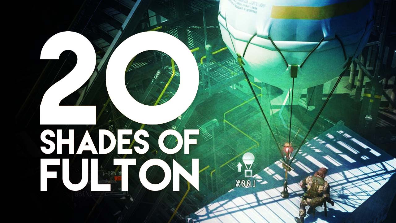 Metal Gear Solid 5 Phantom Pain "20 SHADES OF FULTON" - YouTube