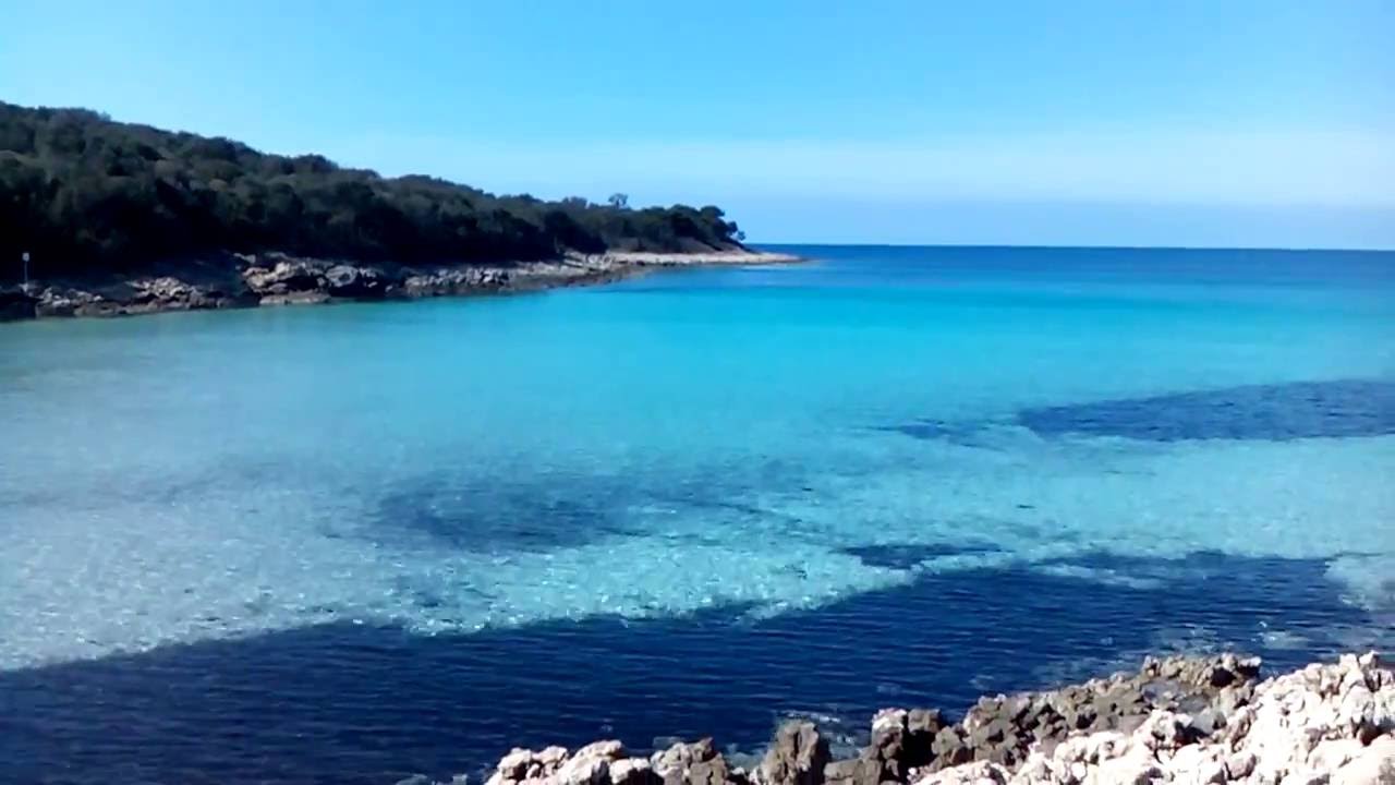 Isola di Silba - baia Pernastica - YouTube